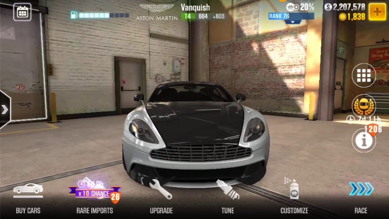 CSR2 beat Ashleigh Camaro ZL1 TEMPE5T car - YouTube