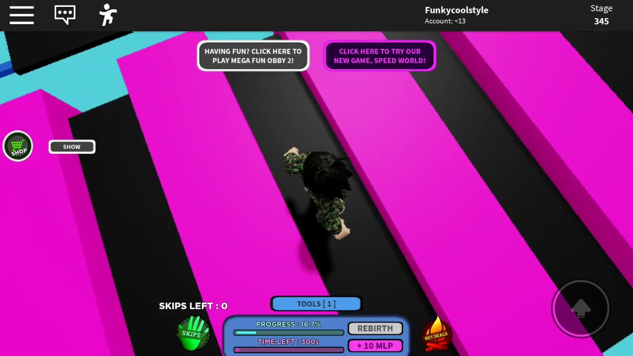 Mega obby gameplay | Roblox - YouTube