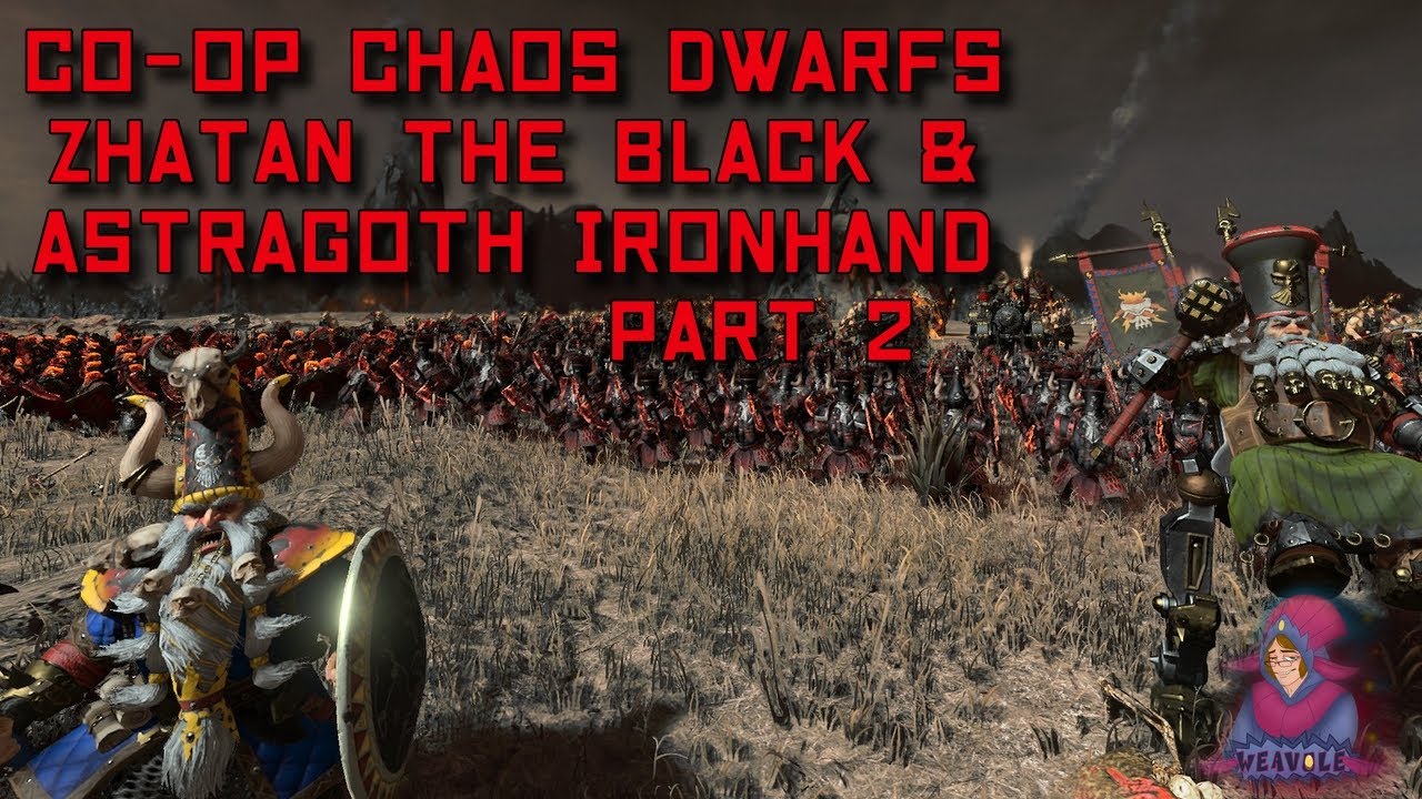 Grimgor will pay! Zhatan the Black & Astragoth Ironhand - Total War ...