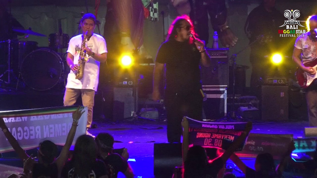 JONI AGUNG & DOUBLE T Melah Menyama At Bali Reggae Star Festival 2018 ...