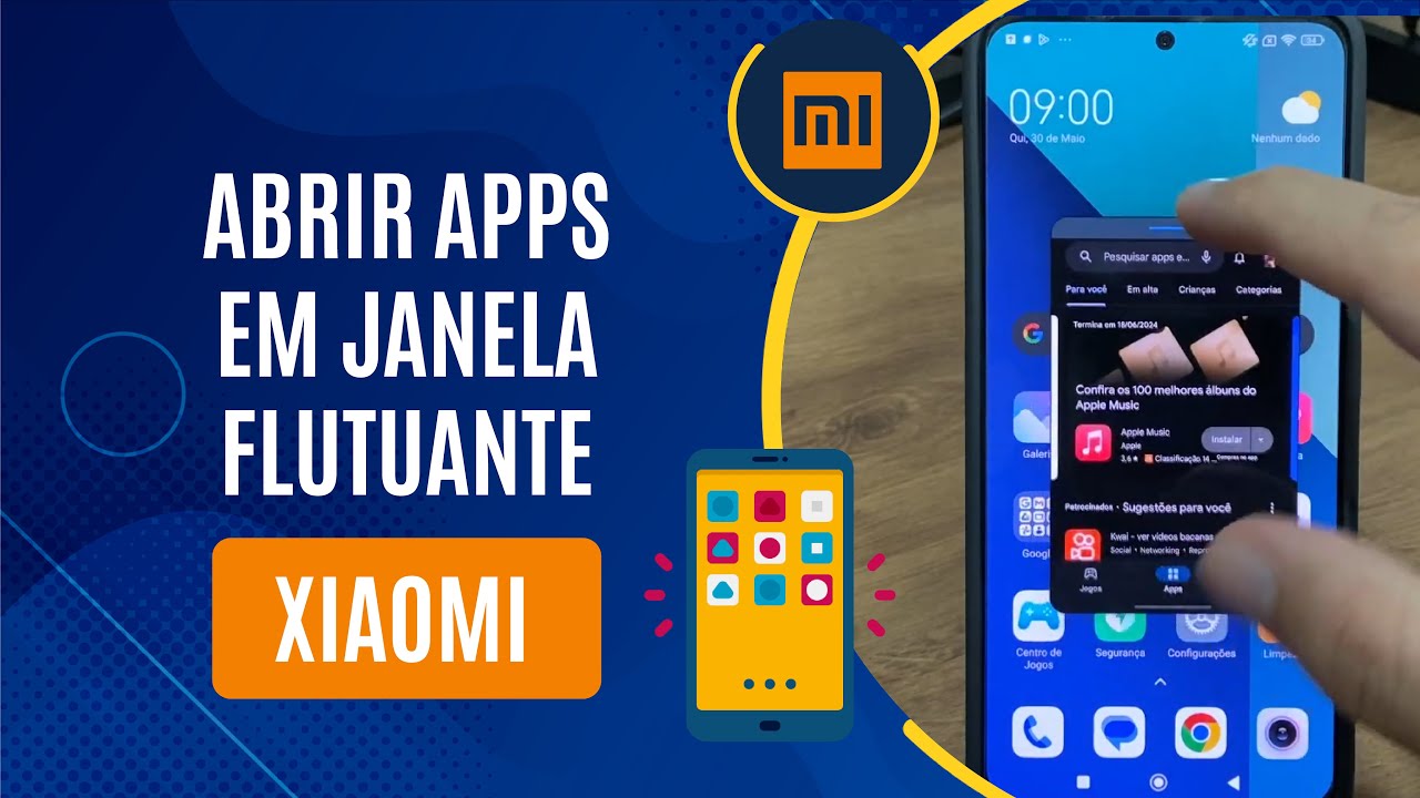 Como abrir aplicativos em janela flutuante no Xiaome - YouTube