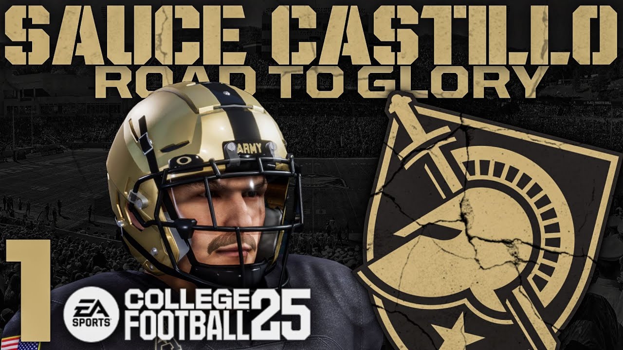 SAUCE CASTILLO ROAD TO GLORY | College Football 25 - YouTube