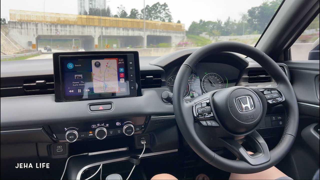 HRV Honda Sensing Test Real Review - YouTube