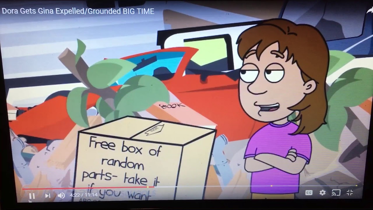 Dora Gets Gina Expelled/Grounded BIG TIME Reaction - YouTube