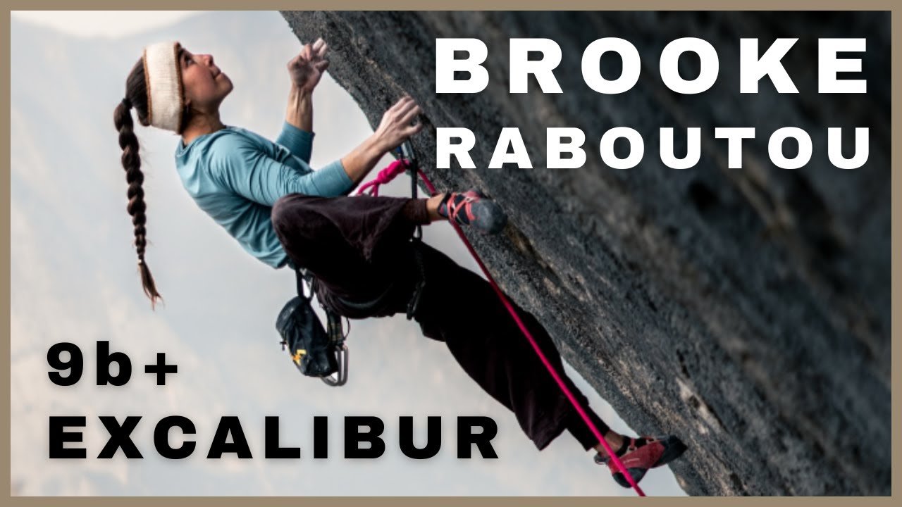 Brooke Raboutou Makes HISTORY With Excalibur 9b+ 5.15c Ascent - YouTube