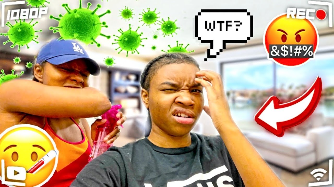 Fake Sneezing On Fiancé To Get Her Reaction *Hilarious* 😭😭 - YouTube