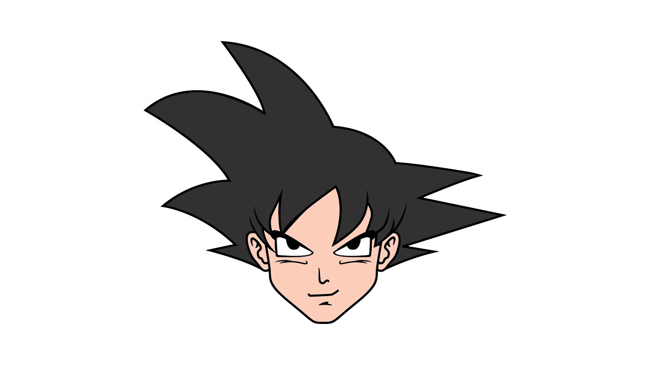 How to draw GOKU | Drawing and painting | Step by step drawing | Magic ...