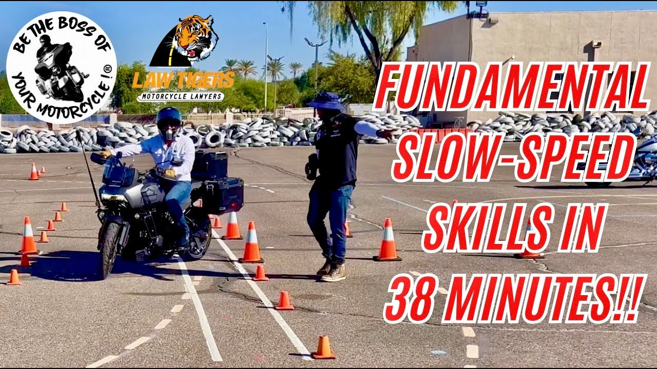 Slow-Speed Motorcycle Riding Skills Confidence Boost in 38 Minutes ...