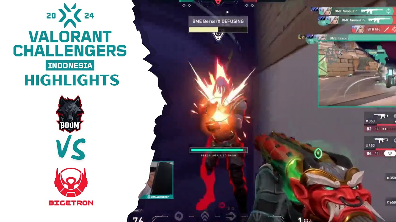 BME vs BTR Highlights 2024 VALORANT Challengers Indonesia Split 2 - YouTube