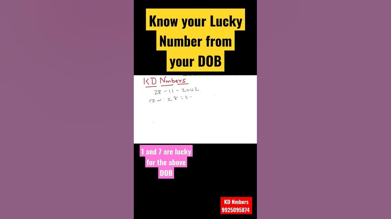 Know Your Lucky Number From Your DOB Numerology And Lucky Numbers know-your-lucky-number-from-your-dob-numerology-and-lucky-numbers