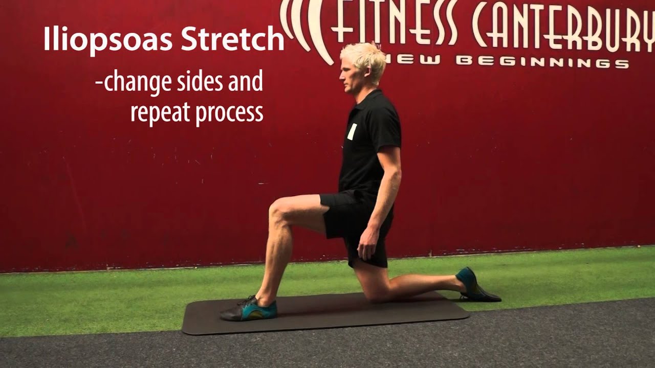 Iliopsoas Stretch - YouTube
