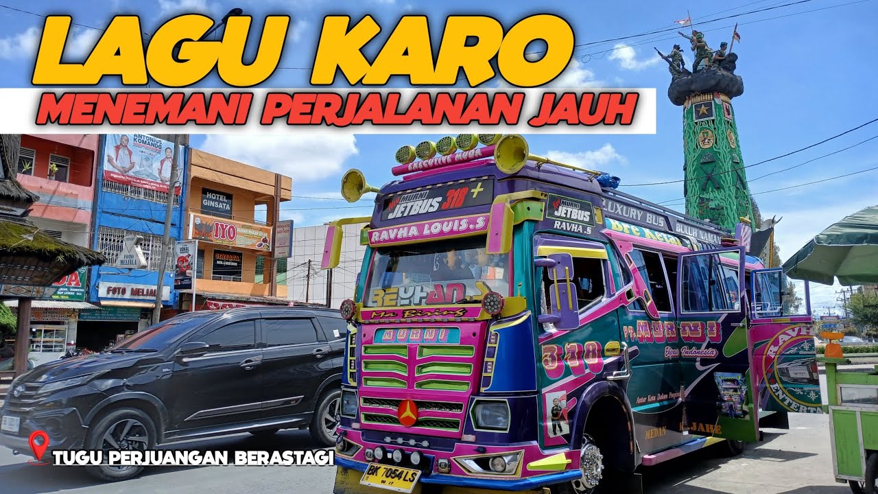 LAGU KARO MENEMANI PERJALANAN JAUH || SPESIAL PEMANDANGAN JALAN LINTAS ...