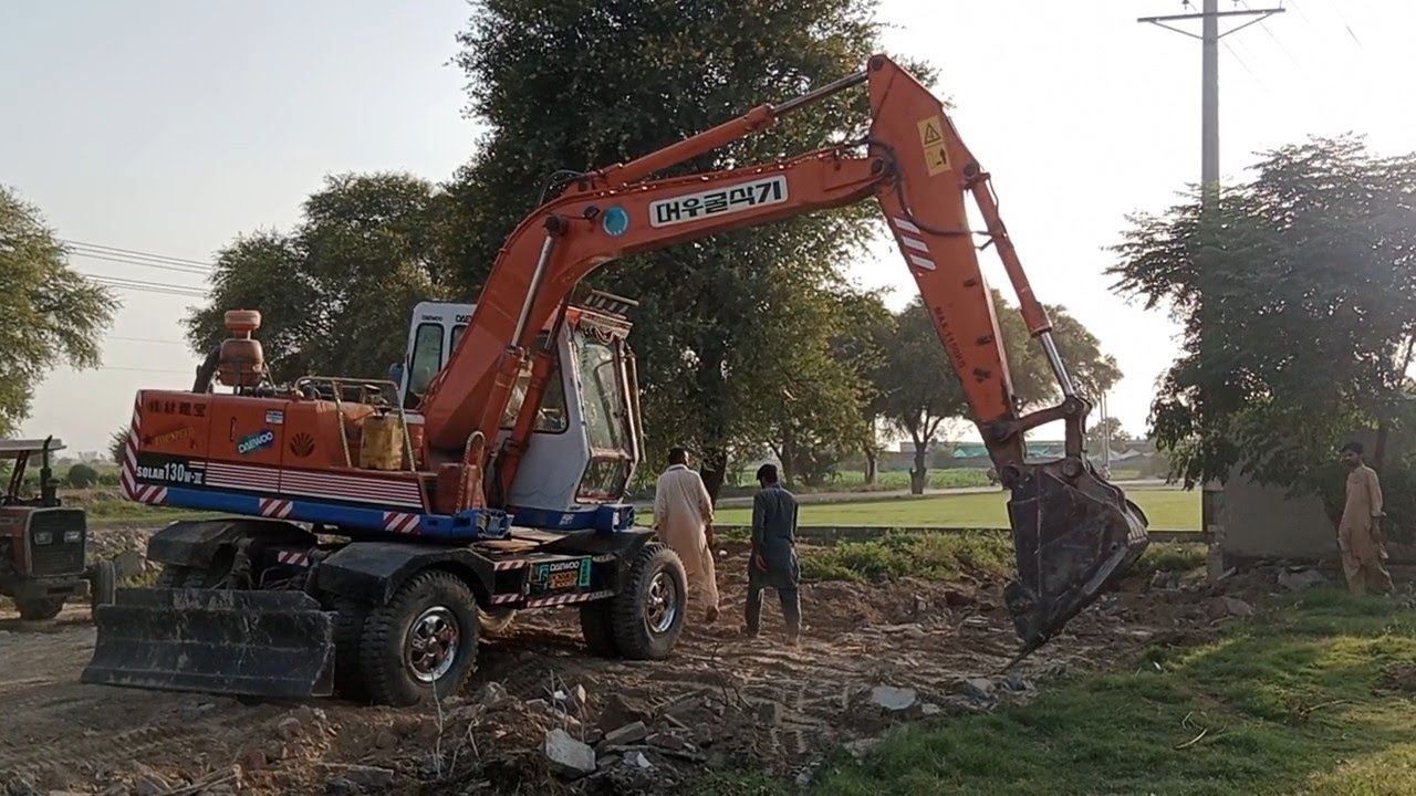 Crane Working Video | Excavator Work Construction Video | Excavator ...