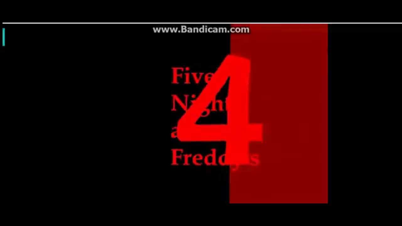 the official five nights at Freddy 4 trailer - YouTube