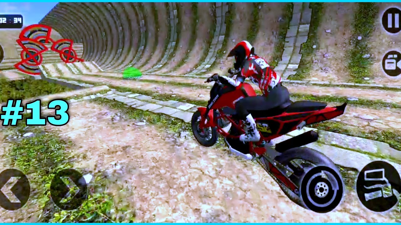 Reckless Motorbike Racing Stunts #13 - Bike Wala Game - wala game - kar ...