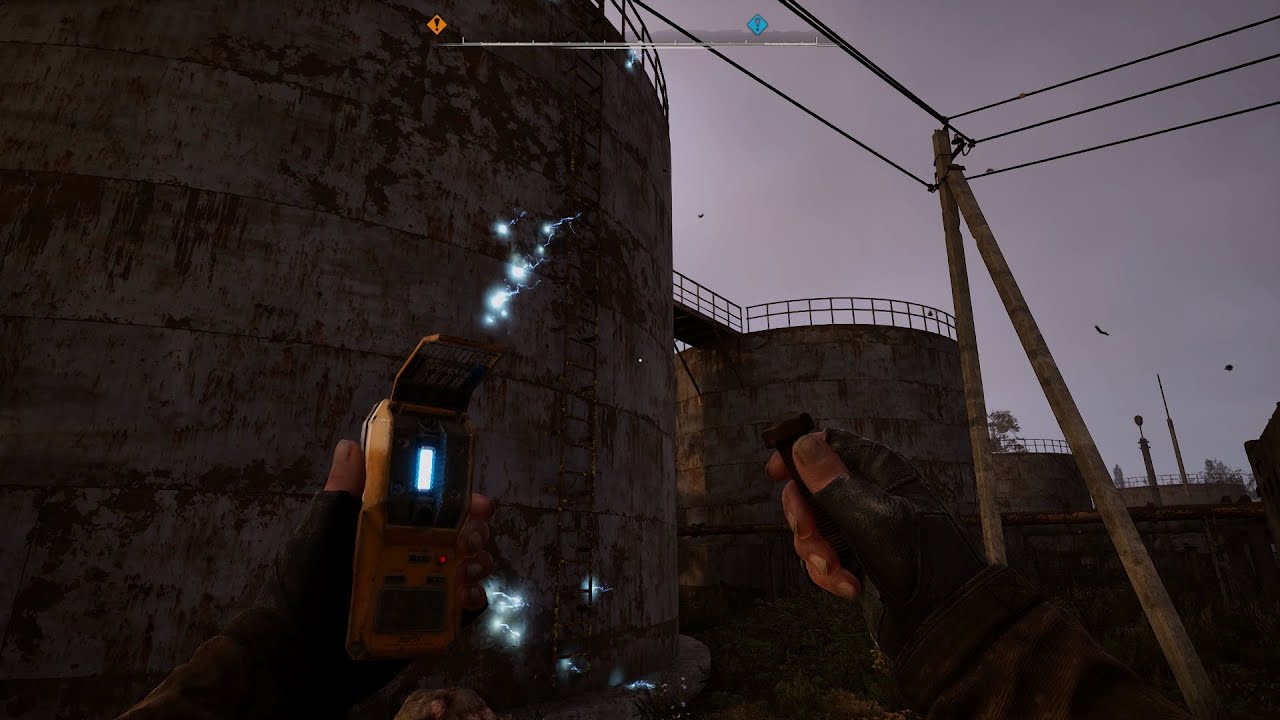 Pol Depot artifact. Electric ladder, alternative way. STALKER2 - YouTube