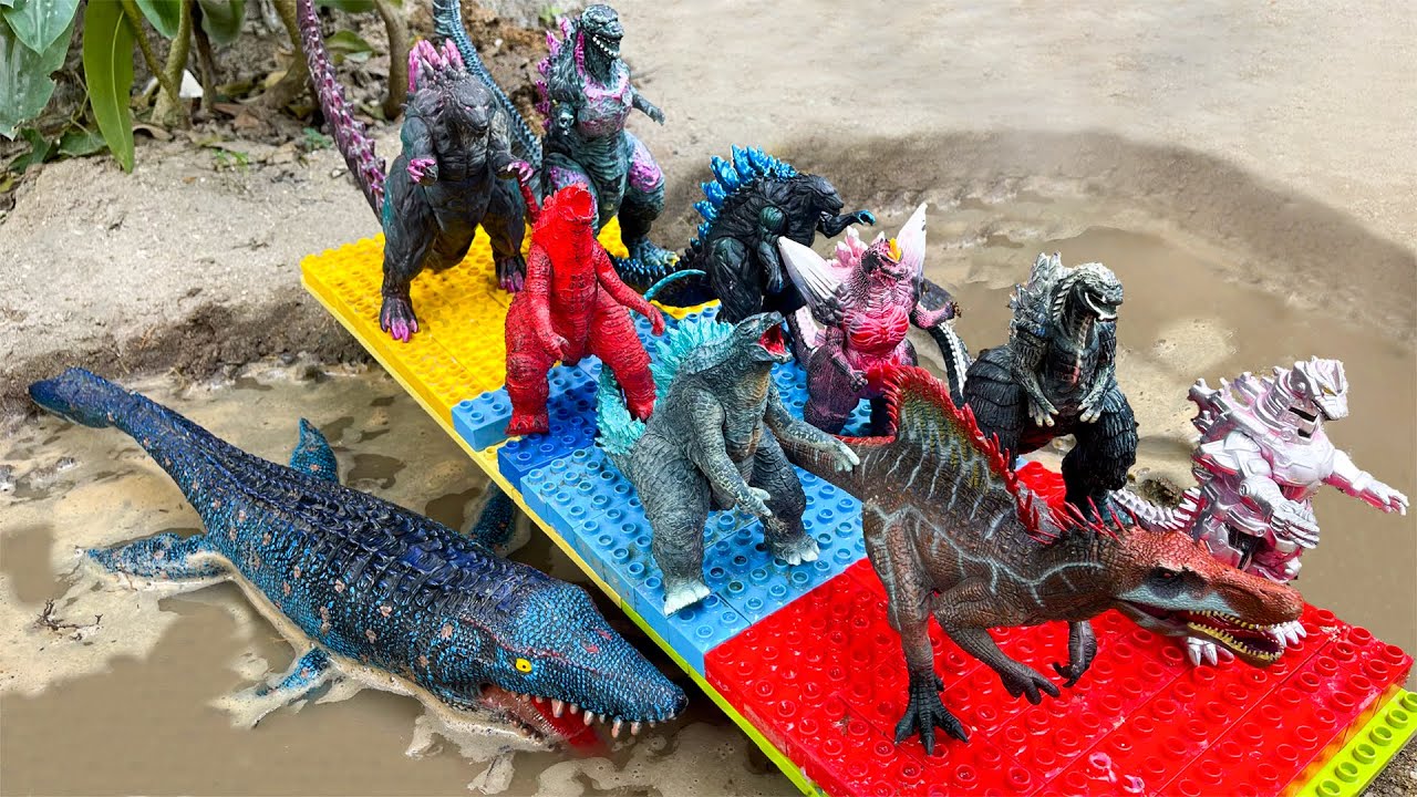 GODZILLA vs MOSASAURUS Showdown: Who is the King of the Monsters ...