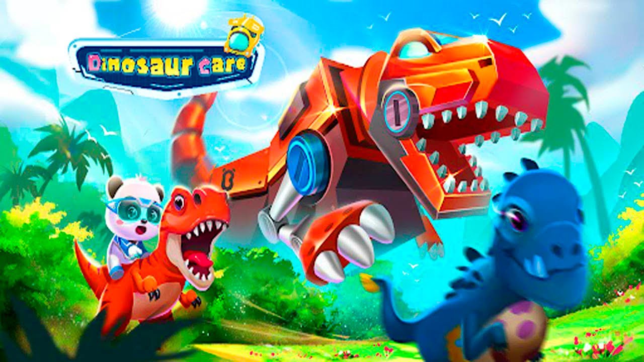 Little Panda Dinosaur Care | Help And Take Care Of Dinosaurs | Babybus ...