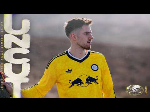 Behind-the-scenes on the Leeds United 2026/27 away shirt shoot