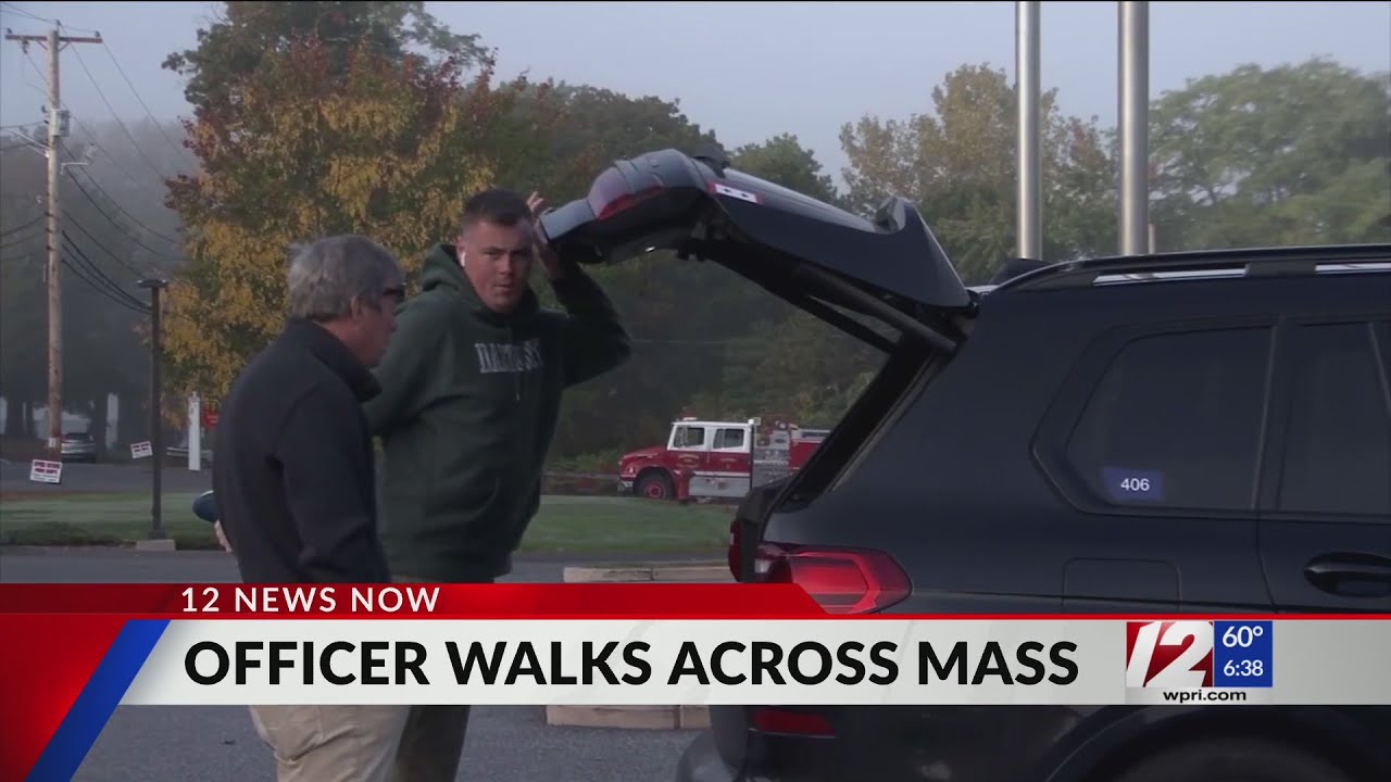 Police officer walks 219 miles across Mass. to raise awareness of ...