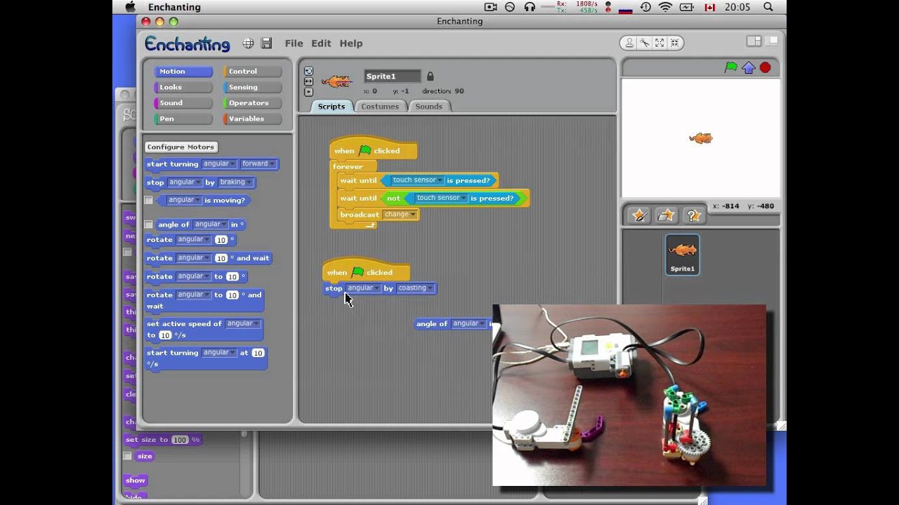 Scratch and Enchanting 0.0.7 - YouTube