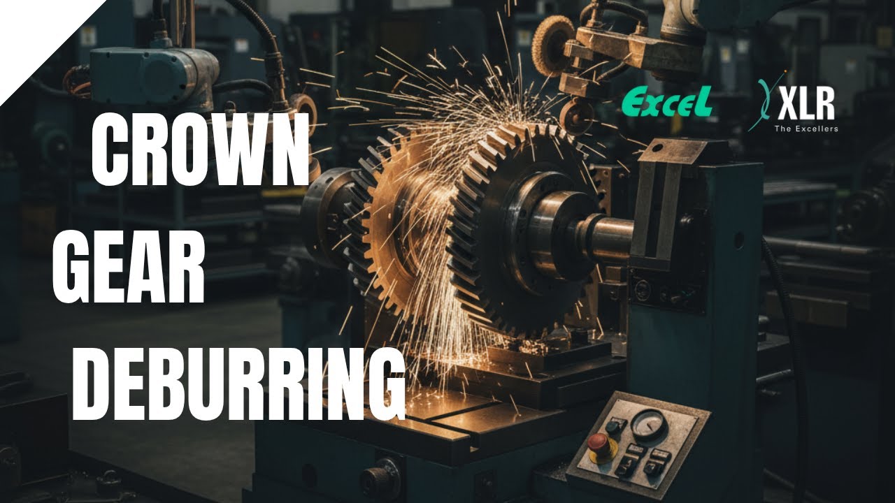 Crown Gear Teeth Deburring Machine | Excel | Industrial Machinery ...