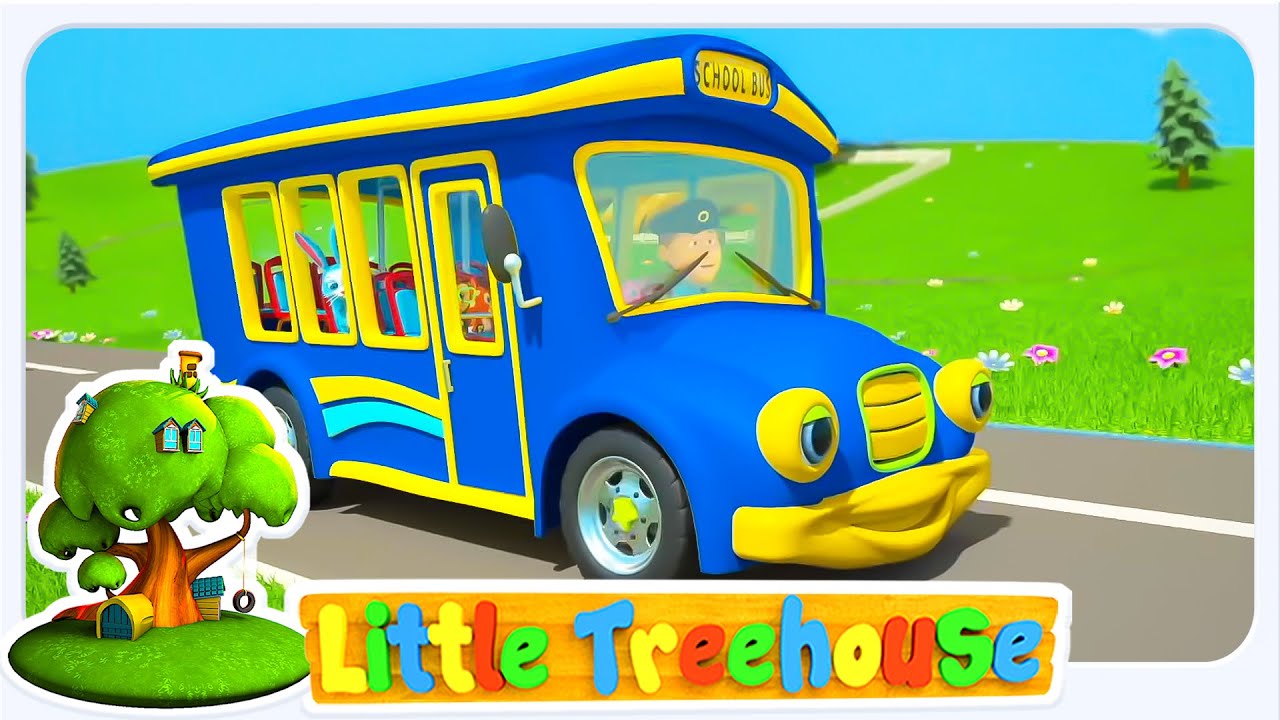 Little Tree House - Колеса в автобусі, Дитячий шкільний автобус + інші ...