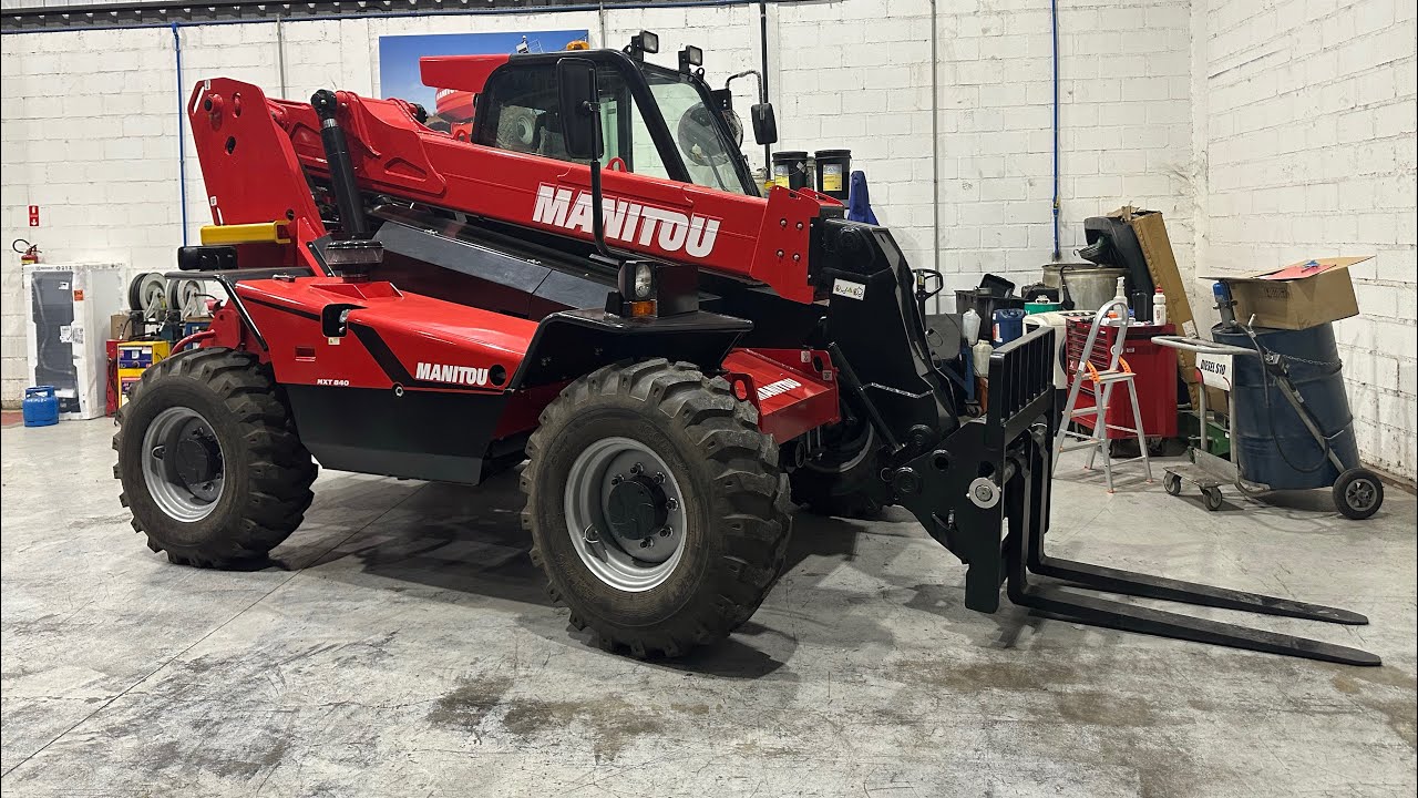 MXT 840 Manitou 8 metros 4 toneladas - YouTube