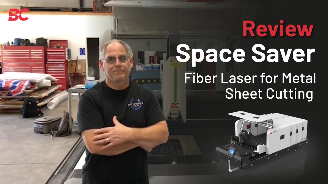 Installation Fiber Laser Machine - Space Saver - YouTube