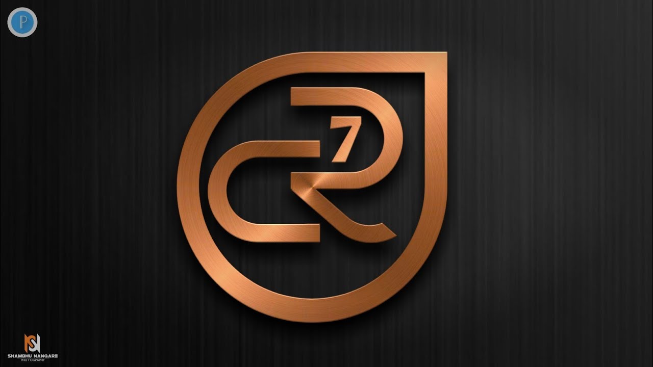 cr7 | cristiano ronaldo | logo design | sn creation | cr7 logo design ...