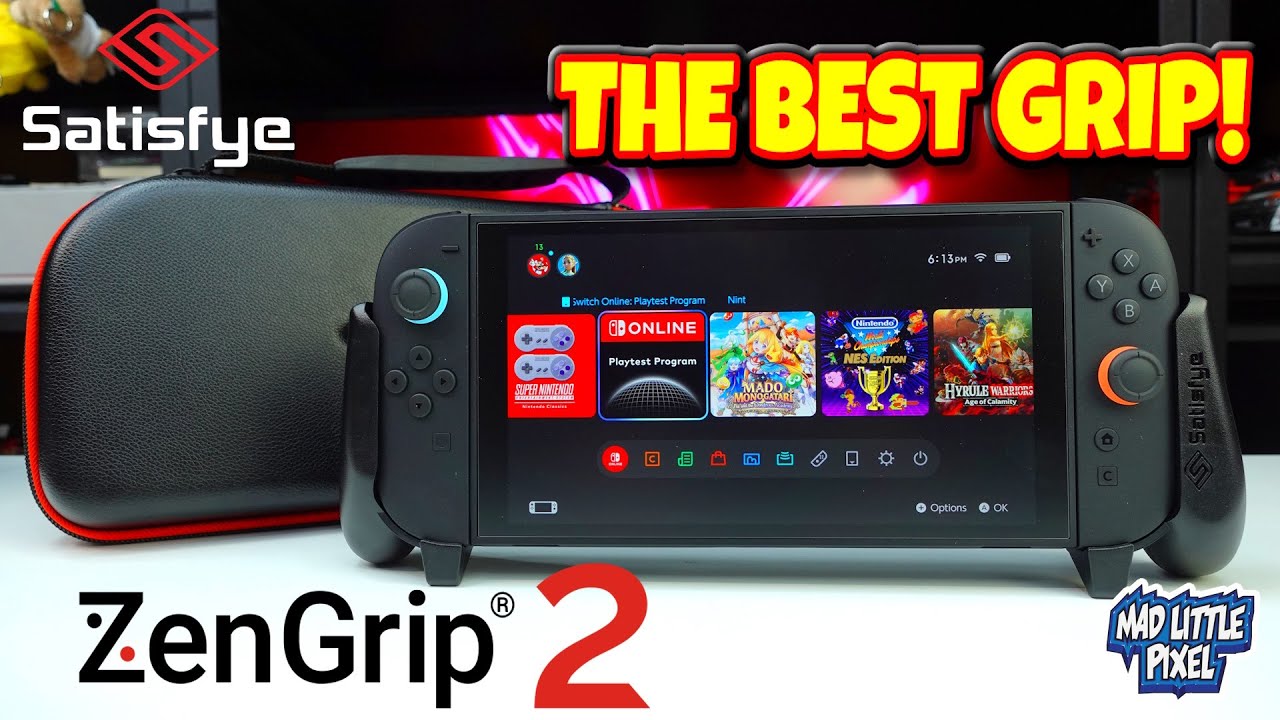 Satisfye Zen Grip 2 Review: The Must-Have Grip for Nintendo Switch 2 ...