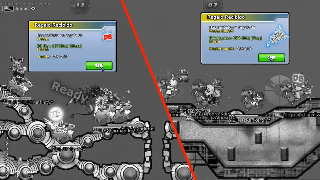 Dragonbound | Evento GM Freddy / MasterCadem - Jolteon y Barney bungeadores - YouTube