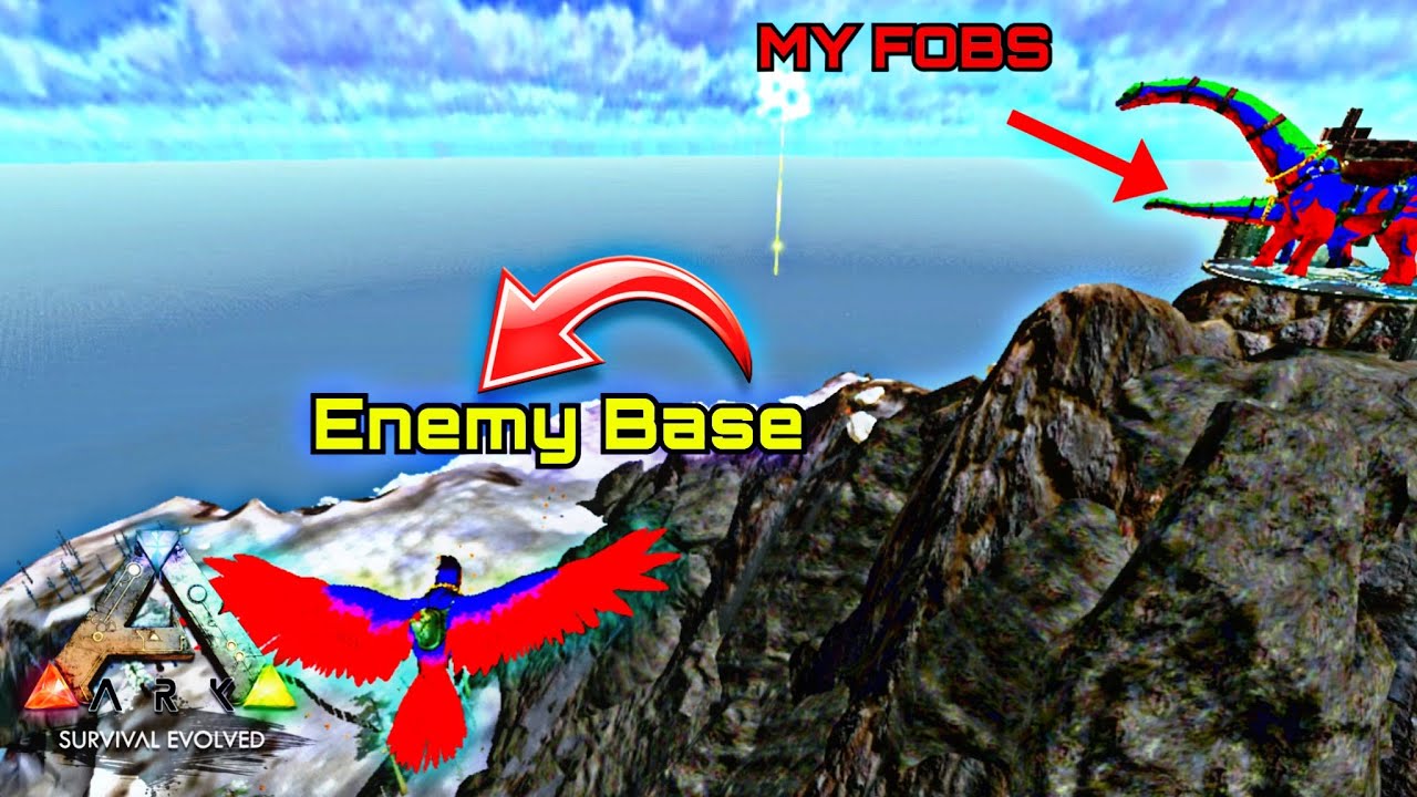 ARK MOBİLE | PVXC WİPE SNOWY BASE EASY RAİDİNG PART e.7 - YouTube
