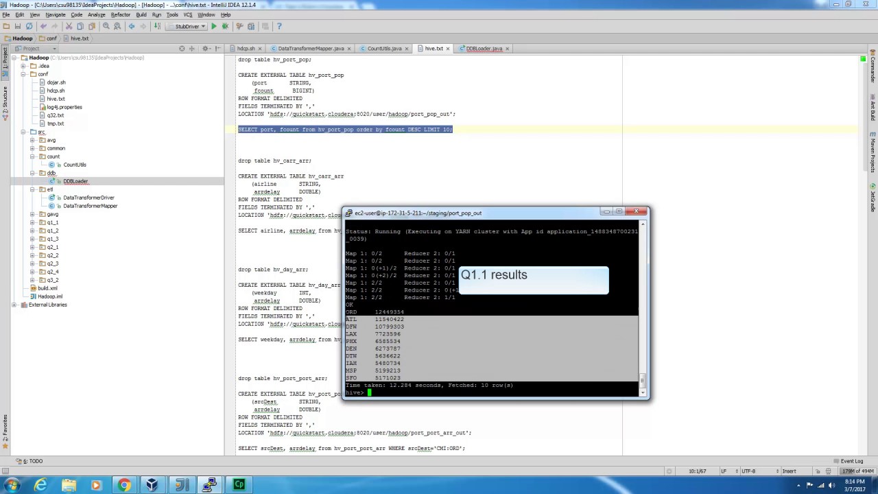 Cloud Computing Capstone: Task 1 - YouTube