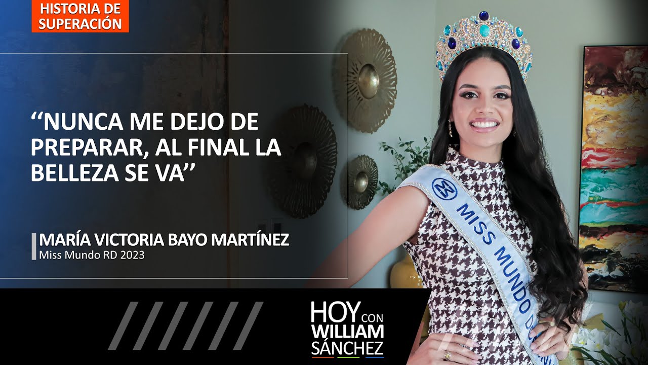 María Victoria Bayo Martínez - Hoy con William Sánchez tv - YouTube