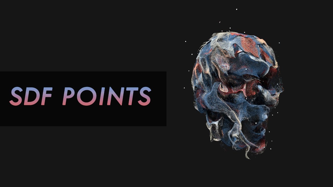 SDF Points - Houdini - YouTube