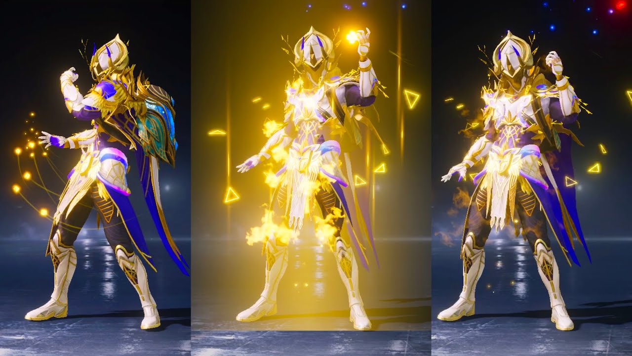 Lightning Nebula Set & Lightning Nebula Emote PUBG Mobile - YouTube