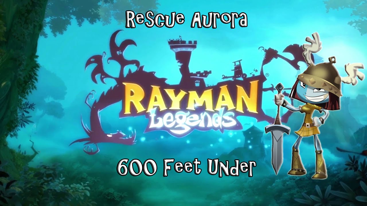 Rayman Legends PS4 - Rescue Aurora - 600 Feet Under (All Teensies ...