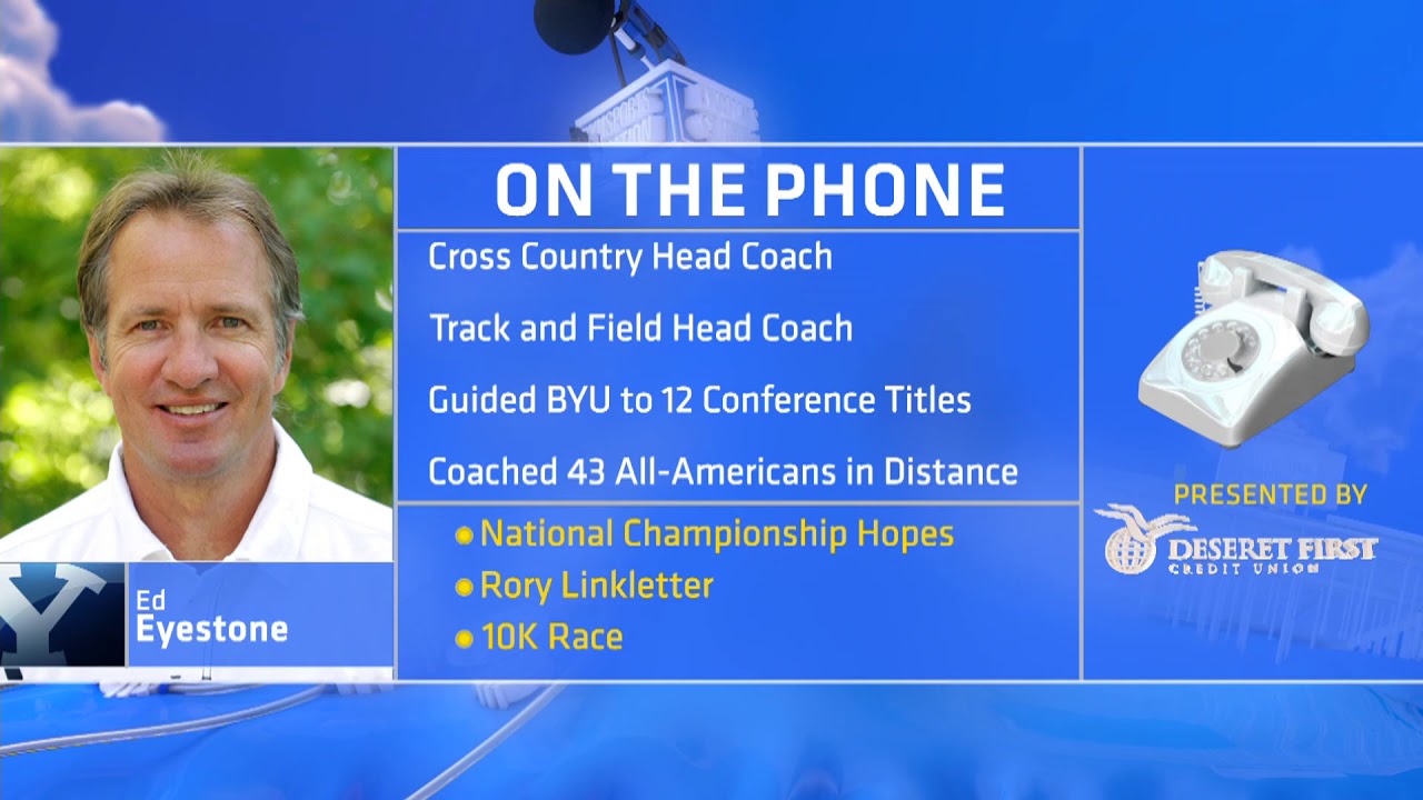 BYUSN - Men's Cross Country Head Coach Ed Eyestone - 11.16.17 - YouTube