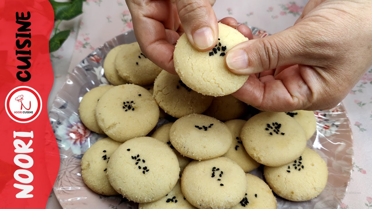 Nankhatai Recipe By Noori Cuisine | Tea Time Snacks - YouTube