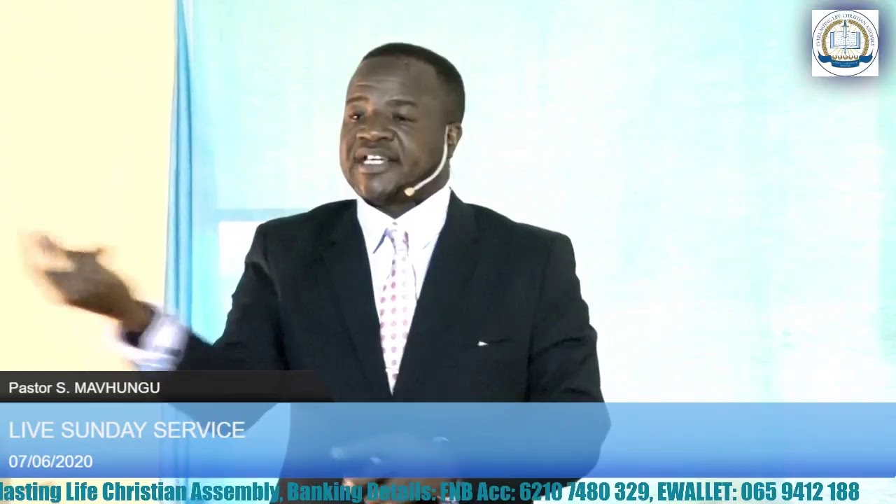 SUNDAY SERVICE 07/06/2020 WITH PASTOR S. MAVHUNGU - YouTube