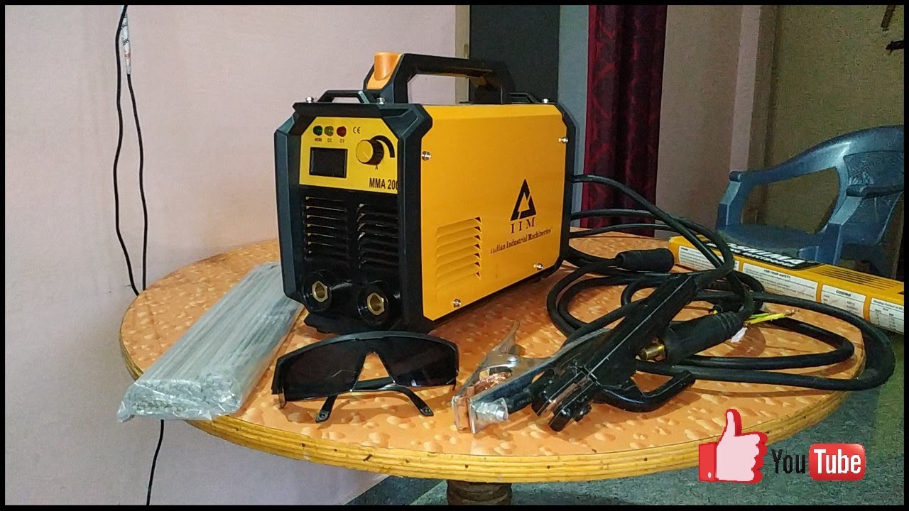 Indian Industrial Machineries Welding Machine - YouTube