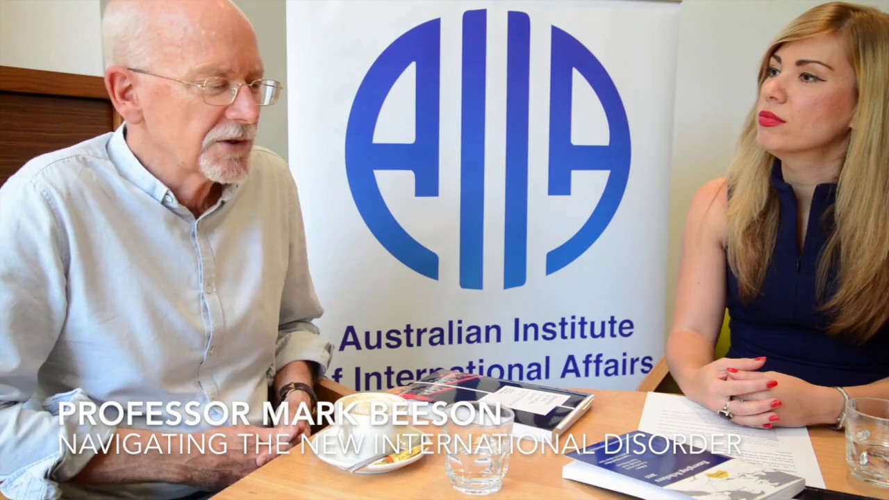 Professor Mark Beeson — Navigating the New International Disorder - YouTube