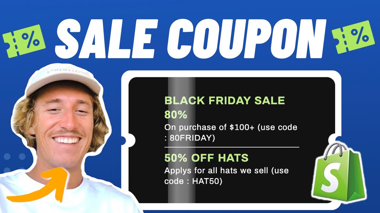 Shopify How To: Add Discount Coupons On Product Pages | No Subscription ...