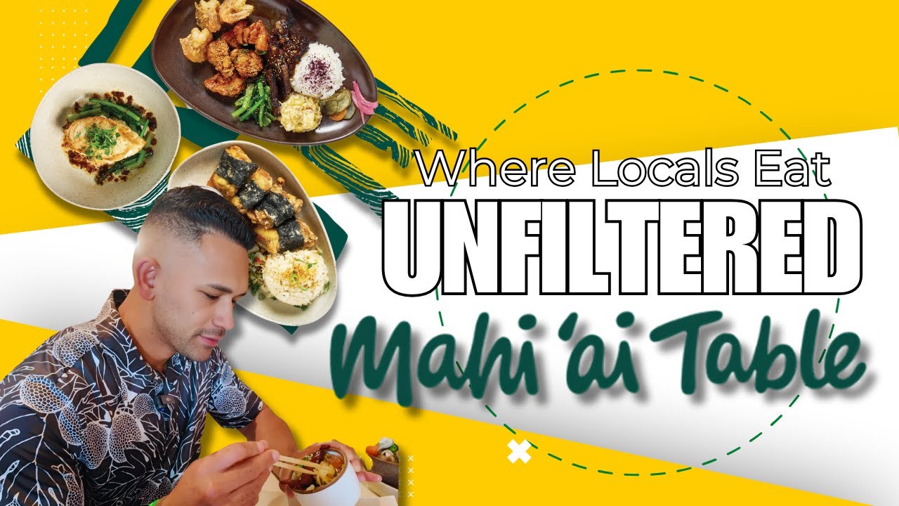 Where Locals Eat: Mahi'ai Table - YouTube