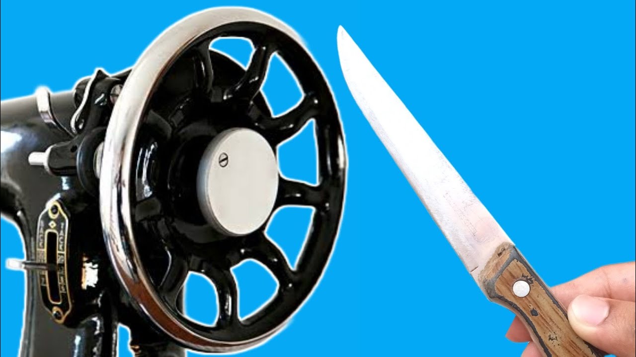 Sewing Machine!Sharp knife, Scissors And Any instruments With This ...