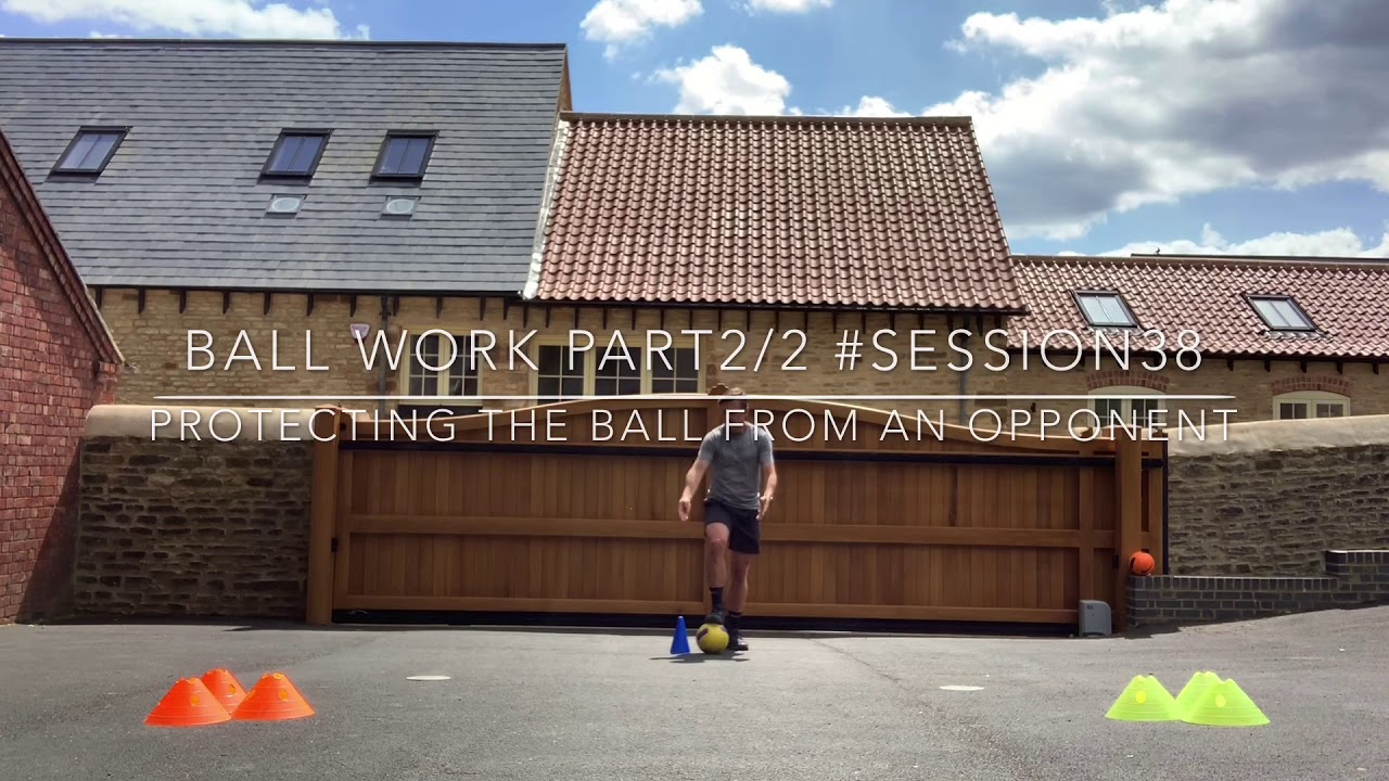 Ball Work Part 2️⃣/2️⃣ #Session38 - Protecting the ball from an ...