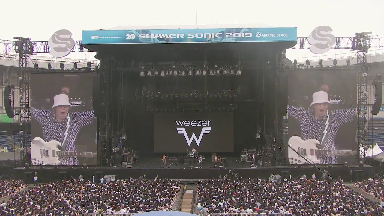 Weezer - Live at Summer Sonic, Tokyo (August 16, 2019) - YouTube