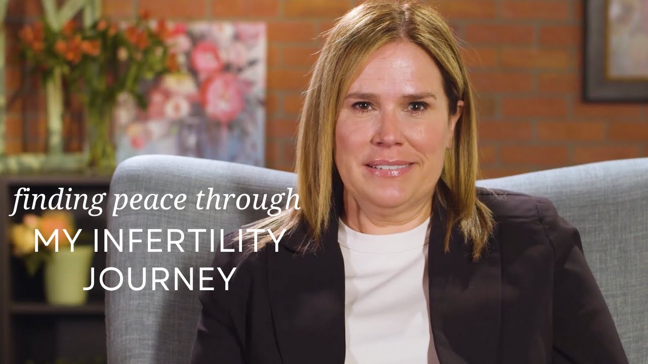 Finding peace through my infertility journey - YouTube