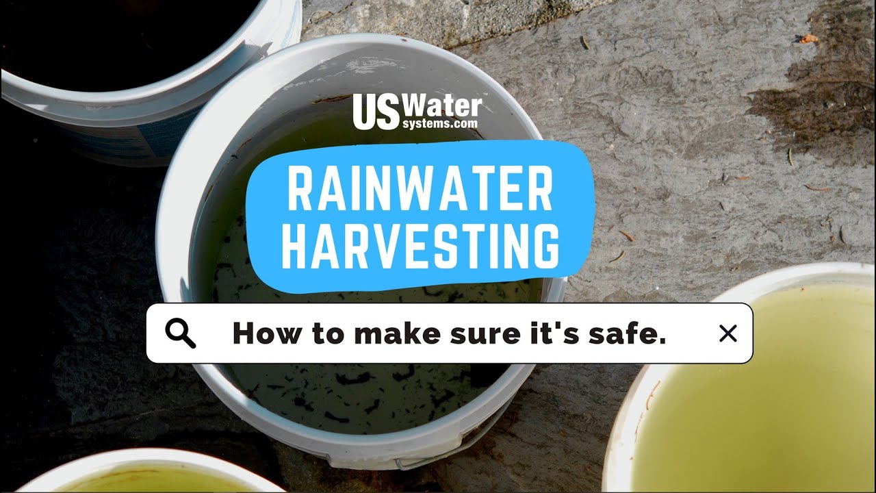 Water Treatment For Rain Water - YouTube
